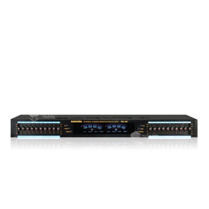 Sakura EQ-106 10 Band Stereo Graphic Equalizer w/ VFD | Lazada PH