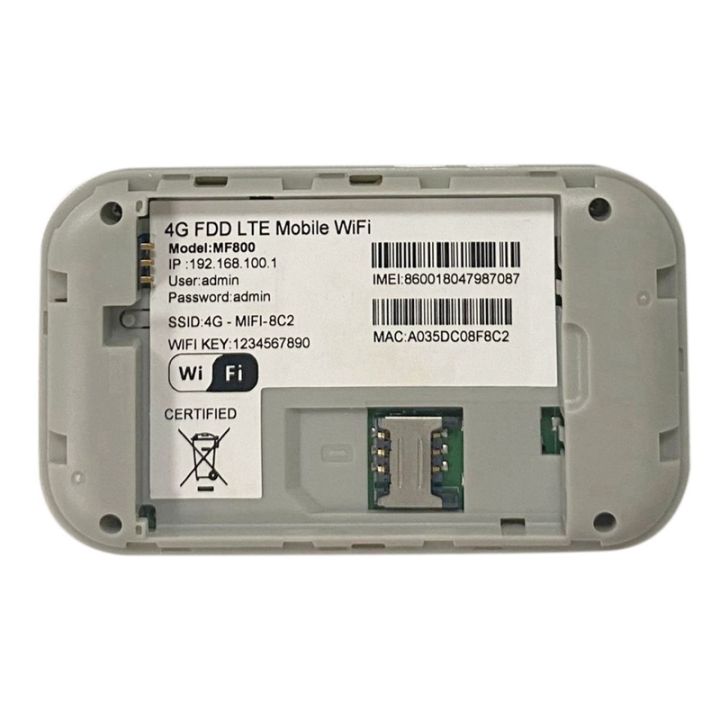 MF800 4G Version Portable MIFI Pocket WIFI Card Router 150Mbps | Lazada PH