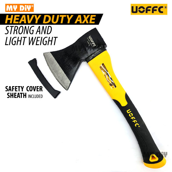 MYDIYHOMEDEPOT - UOFFC AXE KAPAK DROP FORGED FIBERGLASS HANDLE CHOPPING ...