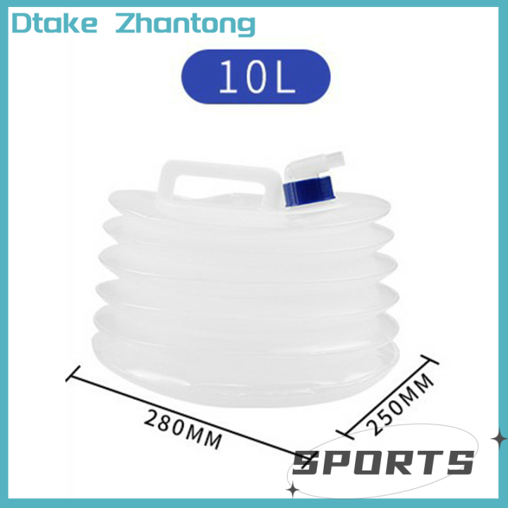 Dtake Outdoor Collapsible Water Bag Camping Foldable Water Containers ...