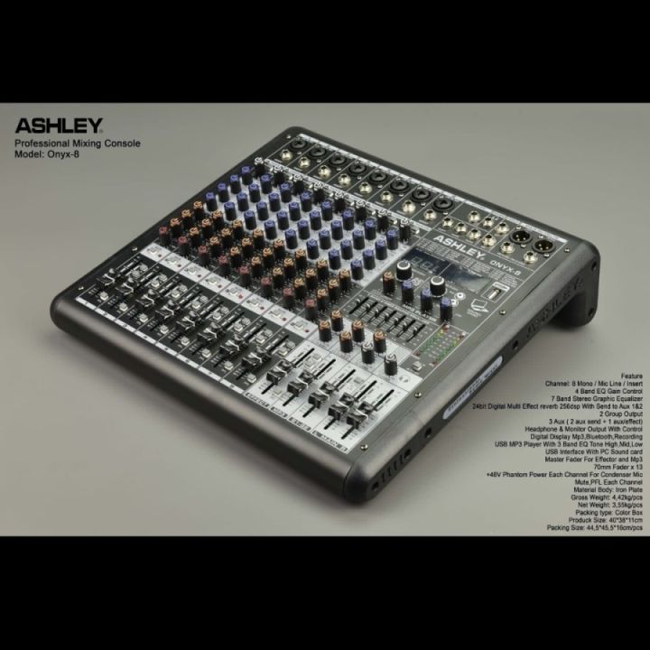 mixer ashley 8 channel Onyx-8 original | Lazada Indonesia