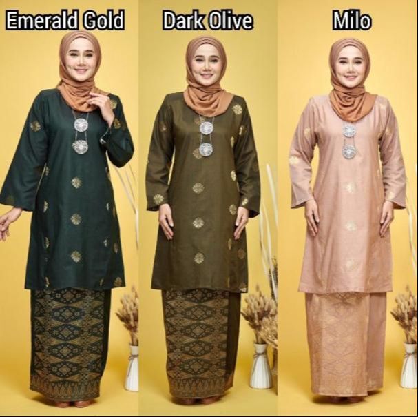 BAJU KURUNG SONGKET TENUN BUNGA TABUR PREMIUM QUALITY 💐 EXCLUSIVE 🌸 ...