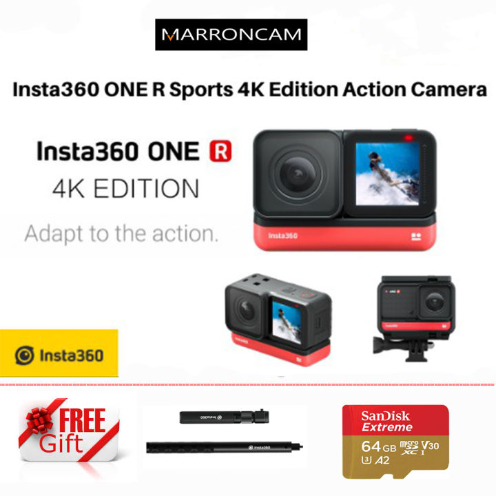 Insta360 ONE R 4K Edition | Lazada