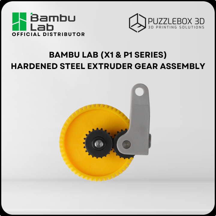 Bambu Lab X1 and P1 Series Exclusive: Hardened Steel Extruder Gear ...