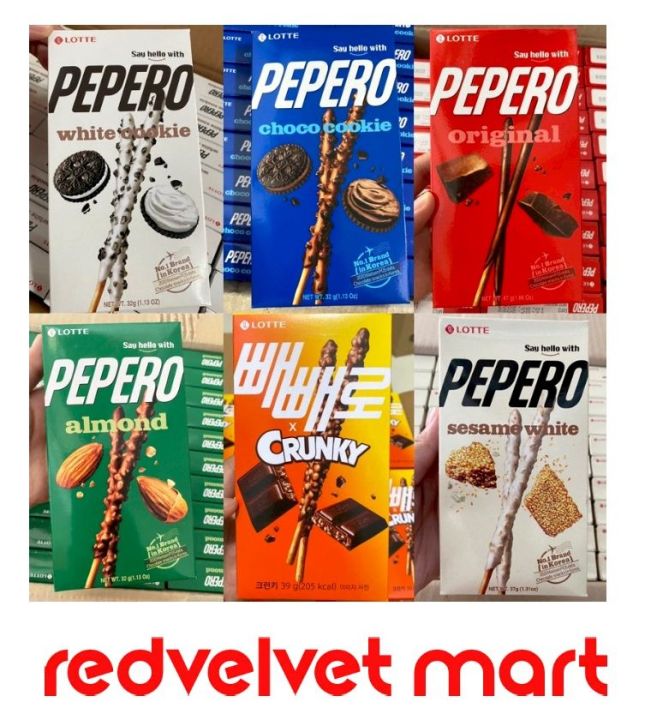 LOTTE PEPERO CHOCOLATE BISCUITS 37G KOREAN SNACK 10PCS | Lazada PH