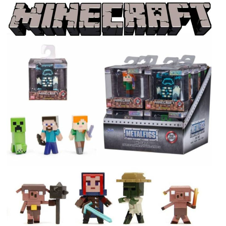JADA Minecraft & Minecraft Legends 2.5" Collectible Die-Cast Figure ...