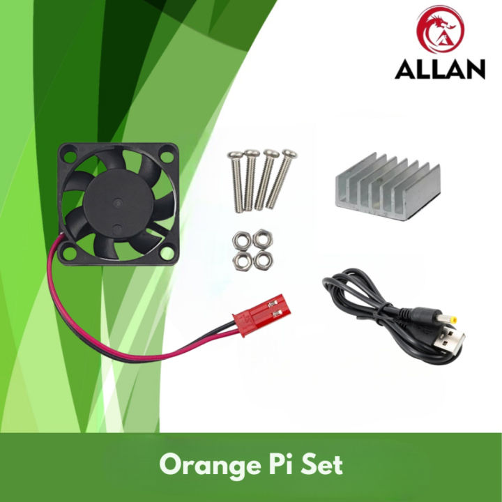 Orange Pi Fan Orange Pi Case Orange PI Heatsink Orange PI Cable ...
