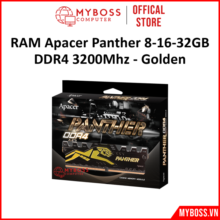 RAM Apacer Panther 8GB 16GB 32GB DDR4 3200Mhz bảo hành chính hãng 36 ...