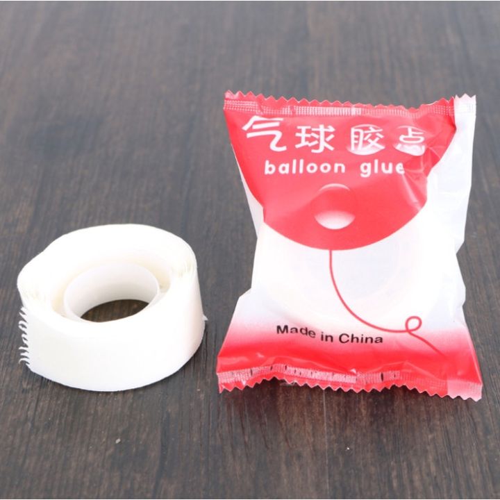 Balloon Glue for Ceiling/Wall Application (100 adhesive dots per roll ...