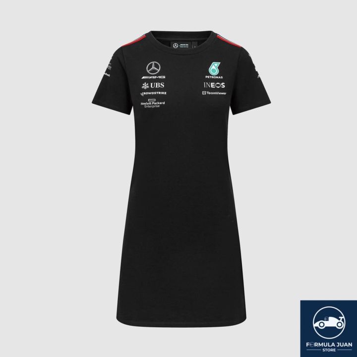 Mercedes-AMG Petronas Women's 2023 Team Shirt Dress (Official F1 Merch ...