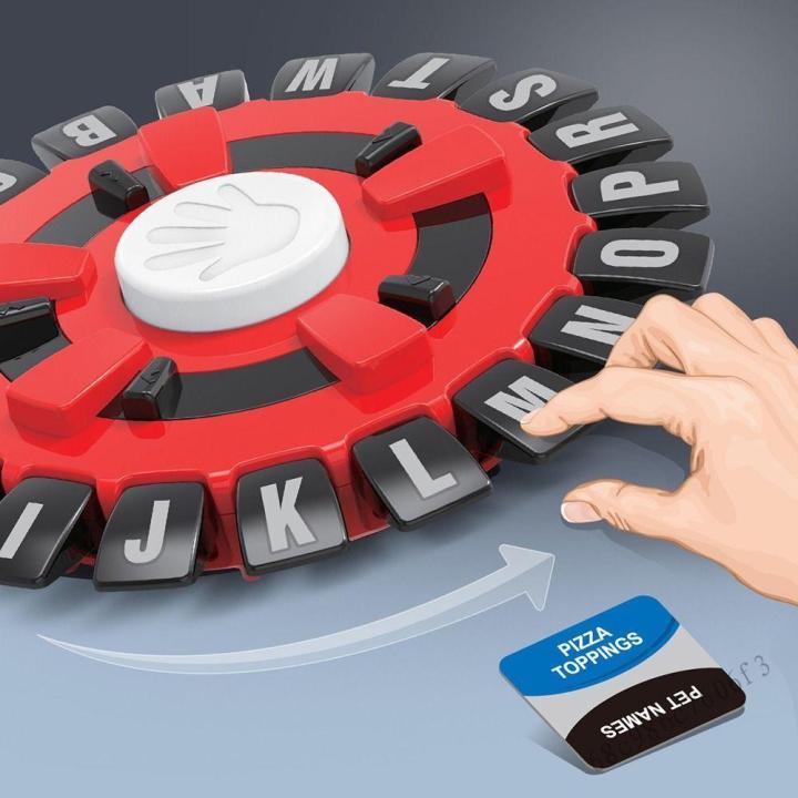 Creative Quick Thinking Letter Wheel Game - Family Learning Board Game ...