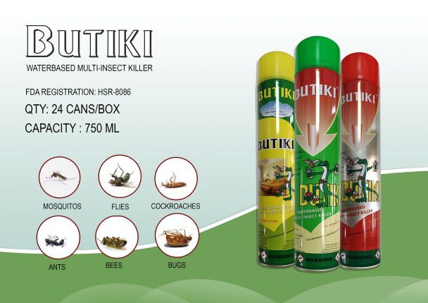 BUTIKI MULTI INSECT KILLER AEROSOL 750ML | Lazada PH