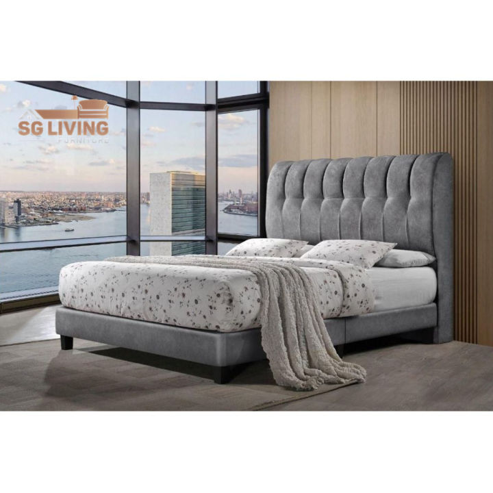 [High Quality ] 10" Divan Base Bed Frame with Headboard - Single ...