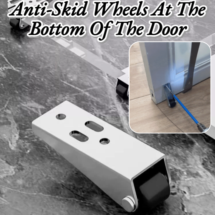 Door Bottom Wheel Anti Sagging Sliding Door Old Style Plastic Steel ...