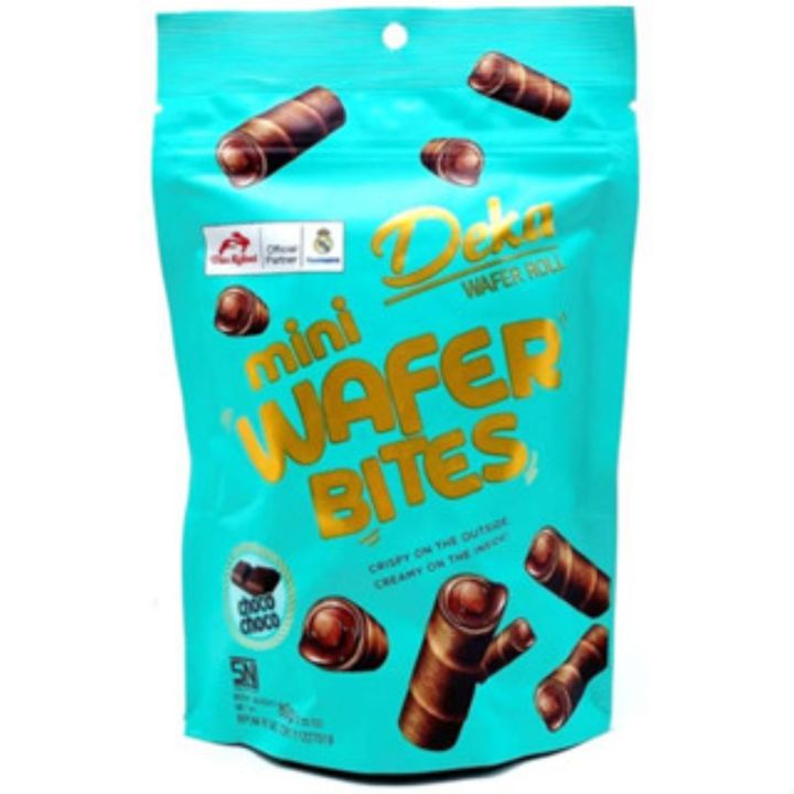 DEKA MINI WAFER BITES CHOCO CHOCO 70G | Lazada