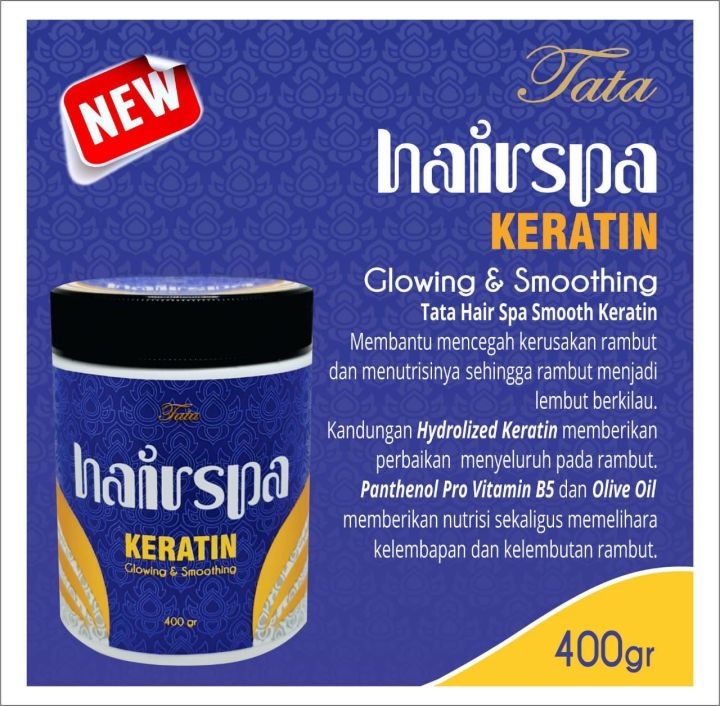 Tata Hair Mask Hair Spa Keratin Masker Rambut 400gr MILK HAIR MASK ...