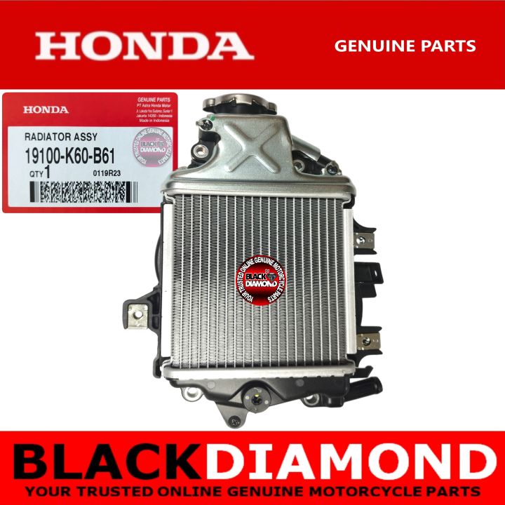 JOEY - ORIGINAL HONDA CLICK 125i (V2 & V3) | RADIATOR ASSEMBLY | PART ...