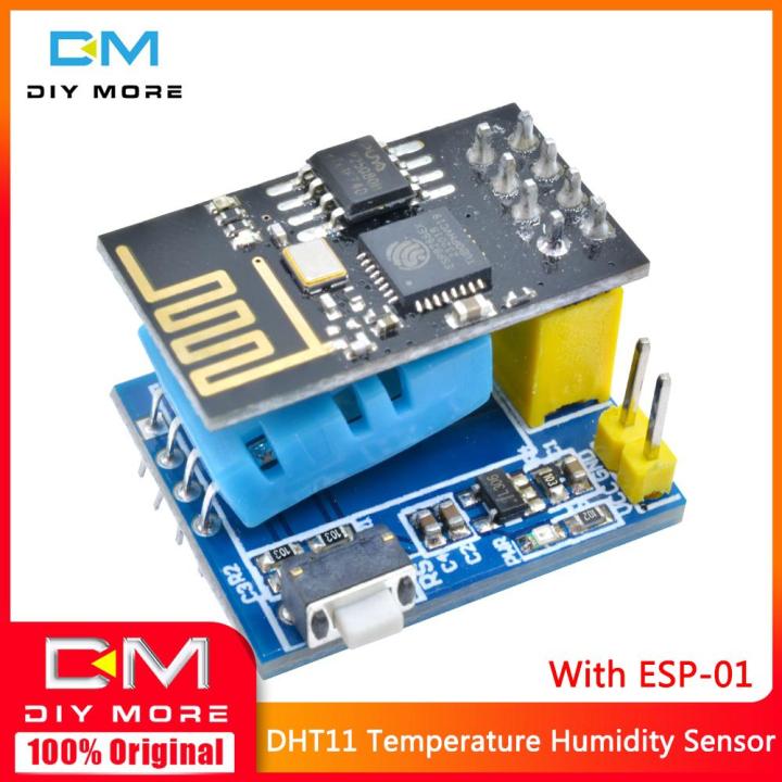 Original Diymore DHT11 ESP8266 ESP-01 ESP01 Serial Wireless WIFI ... Original Diymore DHT11 ESP8266 ESP-01 ESP01 Serial Wireless WIFI ...