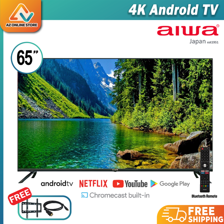 AIWA 65 Inch UHD 4K Android LED TV 65'' AW-LED65X9FL | Android TV I Google Service | Google Play ...