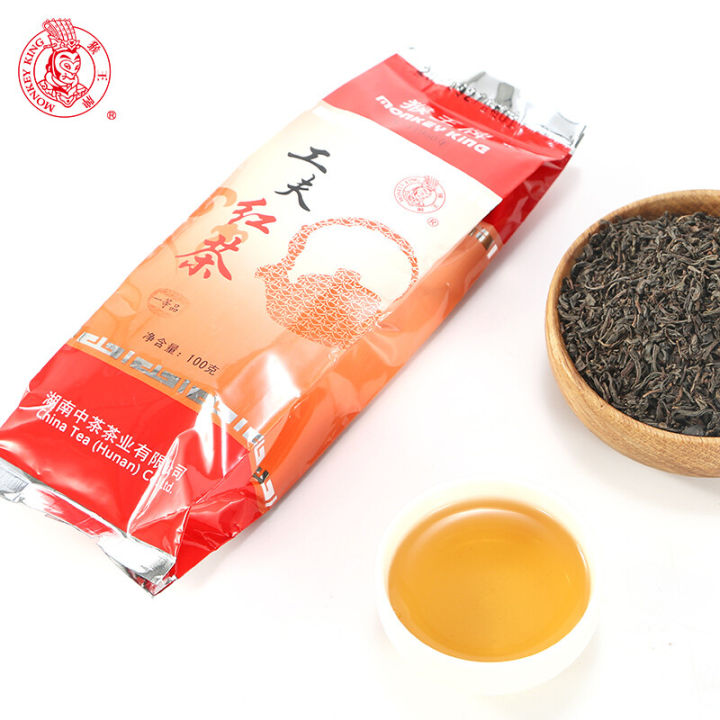 Chinese tea monkey ace Luzhou-flavor black tea first-class Kung Fu ...