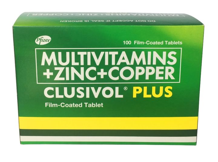 Multivitamins + Zinc Copper 1 Film Coated Tablet (Sold per Tablet ...