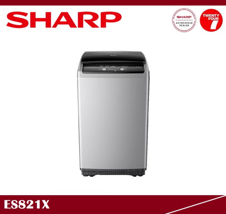 [ Delivered by Seller ] SHARP 8.5KG Top Load Washing Machine / Washer ...