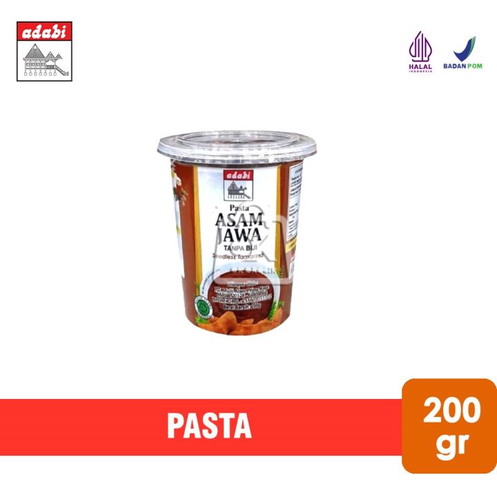 (200 gr) Pasta Asam Jawa Adabi Tanpa Biji | Lazada Indonesia (200 gr) Pasta Asam Jawa Adabi Tanpa Biji | Lazada Indonesia