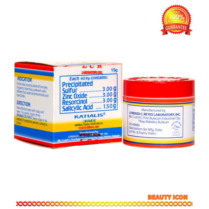 Katialis Antibacterial Antifungal Ointment 15g/30g | Lazada PH