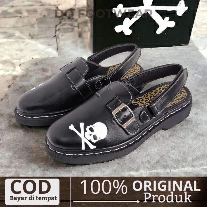 DQ FOOTWEAR - Sepatu 1619 Sandal Selop Mule Bustong Docmart Casual Pria ...