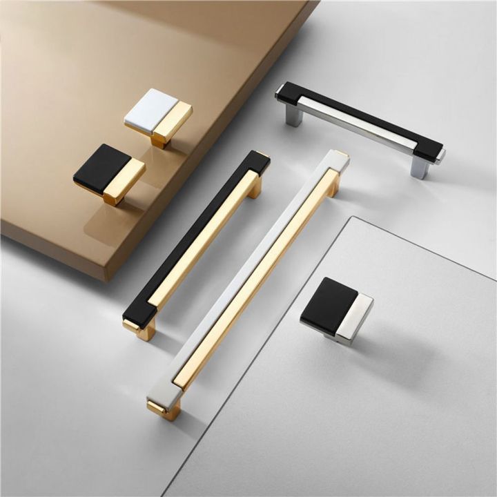 HOME HAM Gold Chrome Cupboard Kitchen Wardrobe with Screw Cabinet Knobs ...