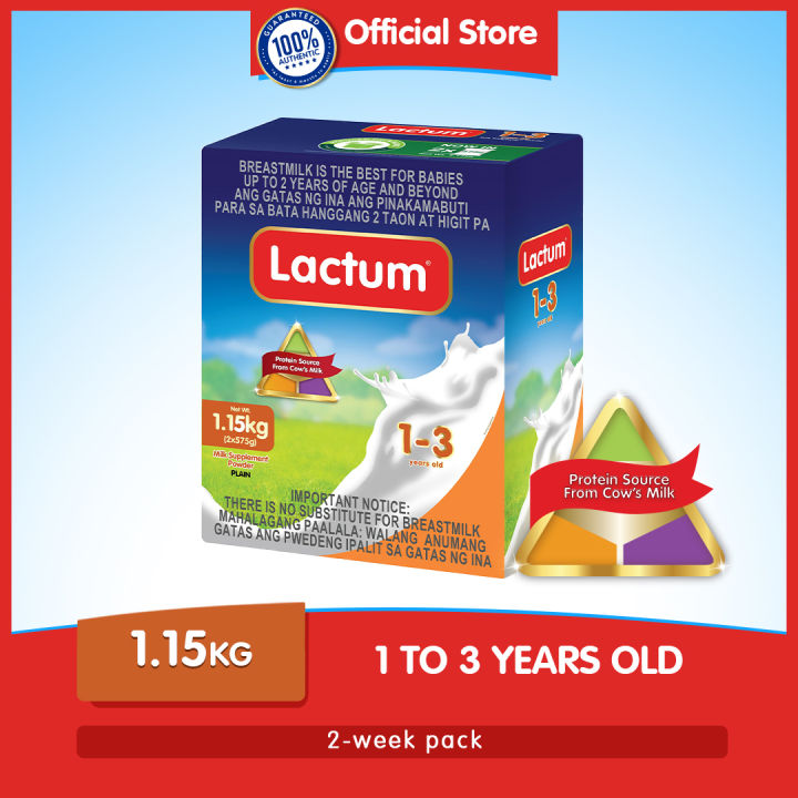 Lactum for 1-3 Years Old Plain 1.15kg Milk Supplement Powder | Lazada PH