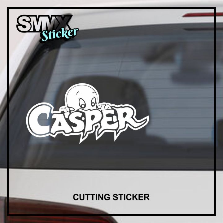 Cutting Sticker Stiker unik Casper | Lazada Indonesia