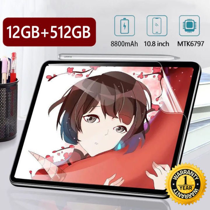 [สามารถ COD] Tab Pro 11 แท็บเล็ตสมาร์ท 10.8 นิ้วแท็บเล็ตหน้าจอขนาดใหญ่ ...