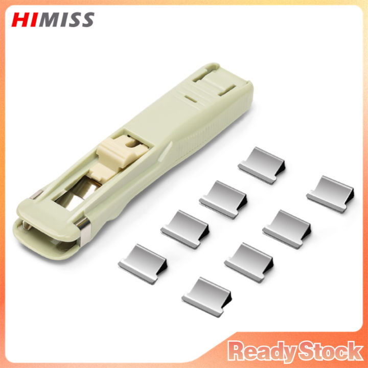 Push Clip Device Portable Handheld Paper Fast Clam Clip Dispenser ...