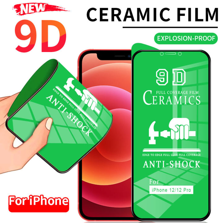 Full Coverage Soft Tempered Glass Ceramic Film Screen Protector for ...