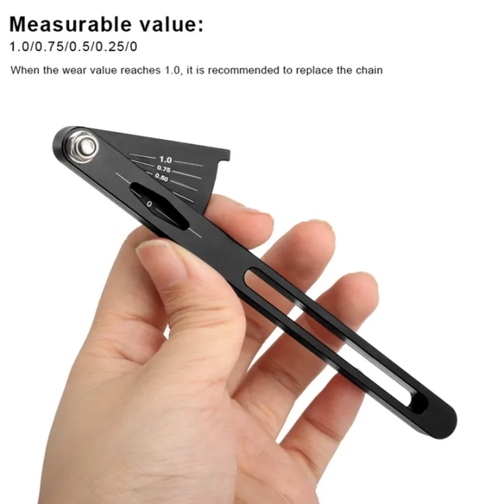Bicycle Chain Wear Indicator Tool Multi-Functional Bike Chain Gauge ...