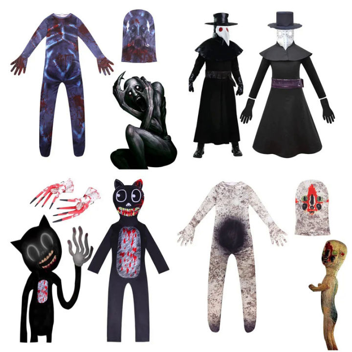 Scp Foundation Cosplay Costumes Anime SCP 6789 173 096 049 Children ...