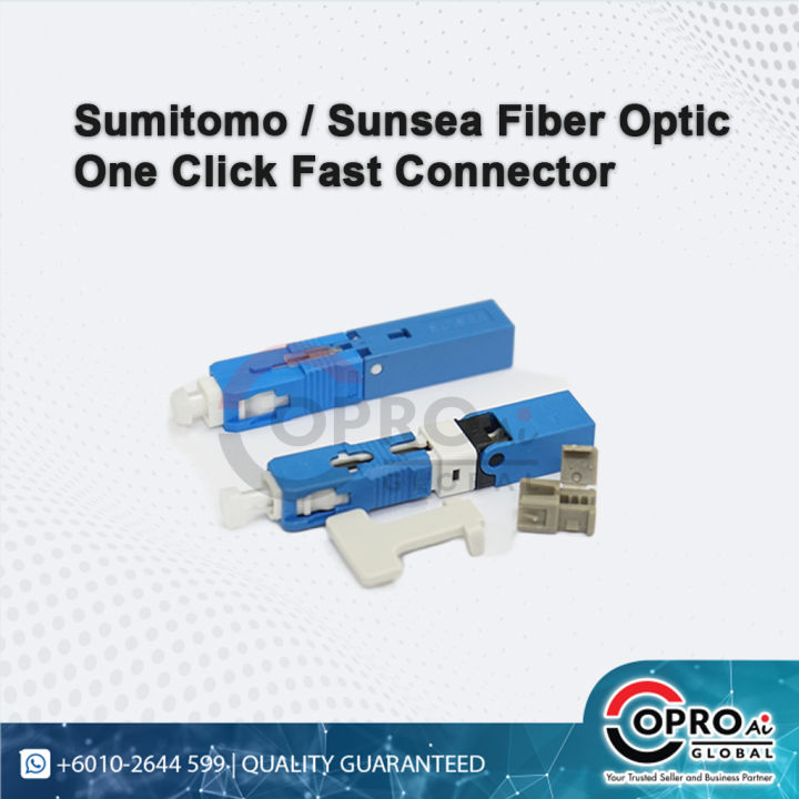 Sumitomo / Sunsea Fiber Optic One Click Fast Connector (SC Connector ...