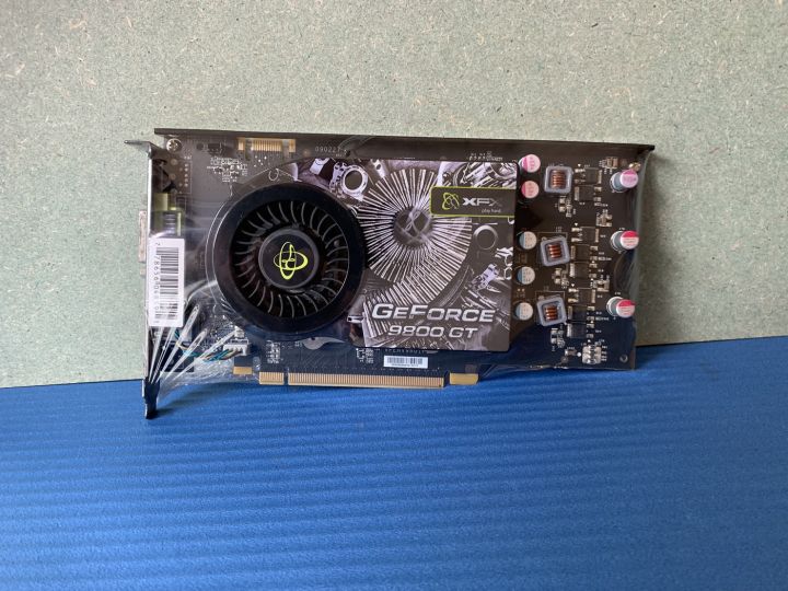 การ์ดจอ XFX Nvidia GeForce 9800GT 512MB DDR3 256Bit สวยๆพร้อมใช้งาน ...