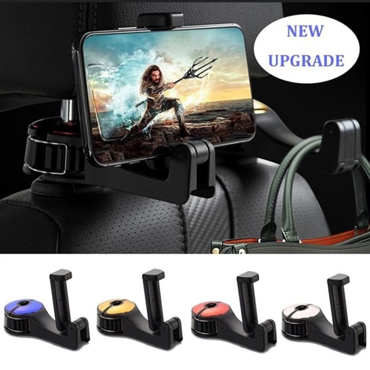 1pc Car Headrest Hook Phone Holder Back Hanger for Rear Cradle ...