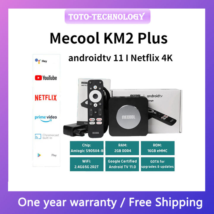 【Ready Stock】Mecool KM7 Plus | Mecool KM2 Plus | Android 11.0 | Google Certified | Netflix ...