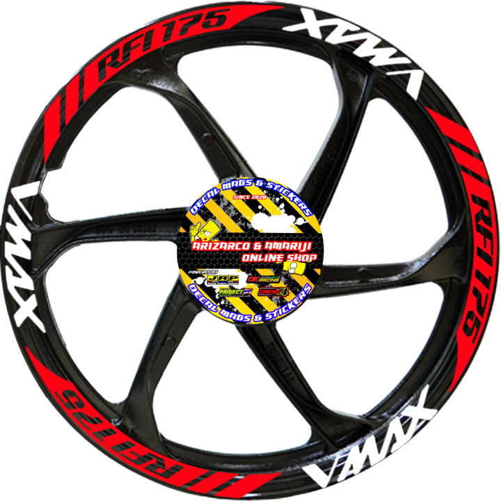 RFI 175 VMAX DECAL MAG STICKER NEW LINE GOOD FOR 2 MAGS | Lazada PH