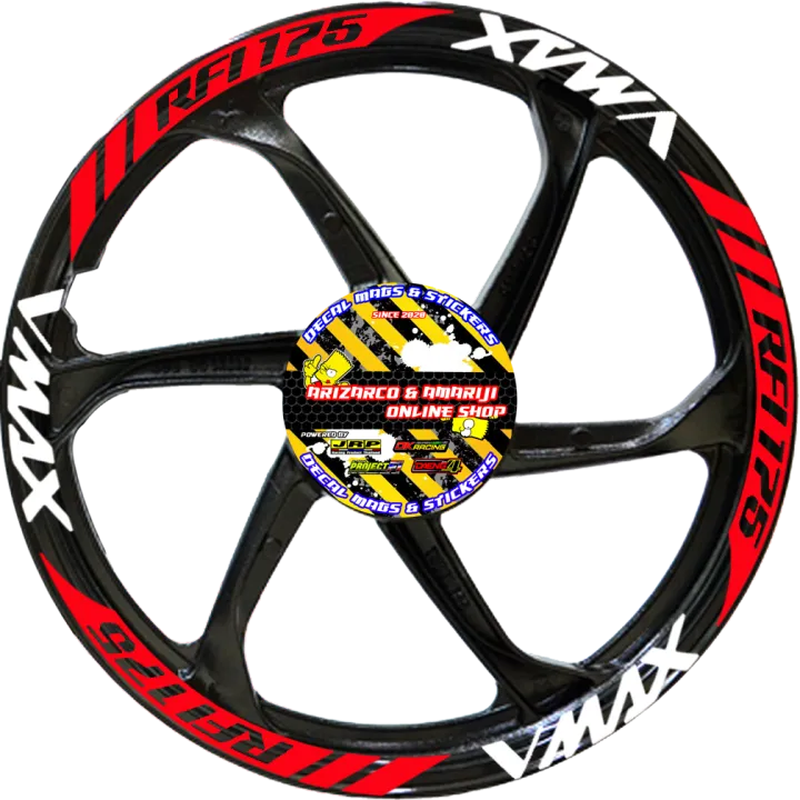 RFI 175 VMAX DECAL MAG STICKER NEW LINE GOOD FOR 2 MAGS | Lazada PH