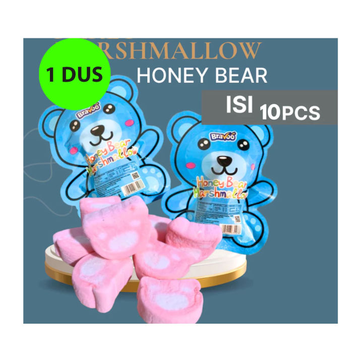 Silkys Marshmallow Bravo Honey Bear 1 Dus / Banana Sweety 12 gr ...