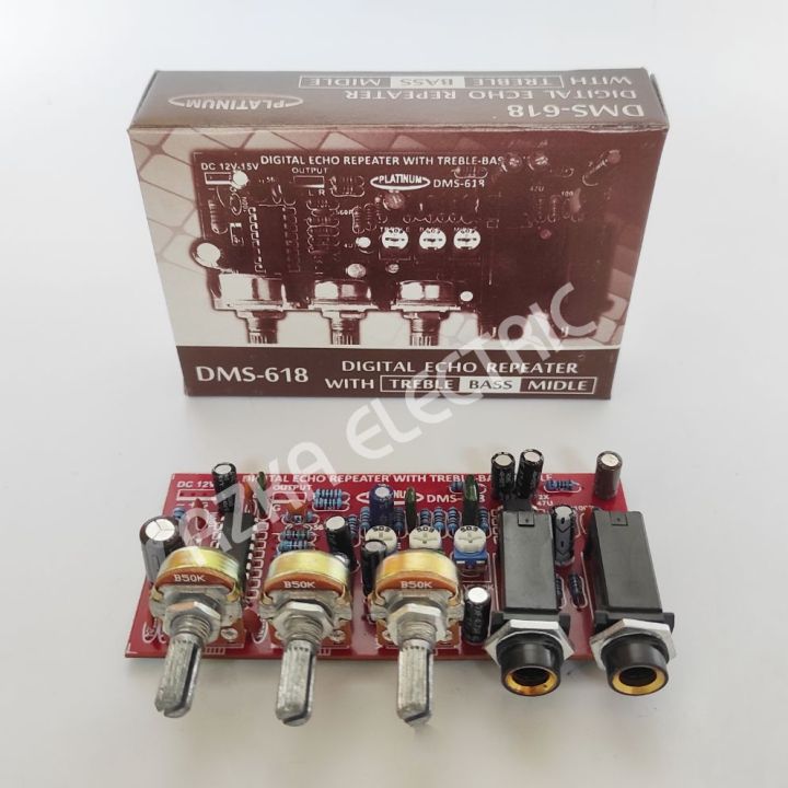 Kit Digital Echo Repeater Delay Plus Tone Control DMS 618 | Lazada Indonesia