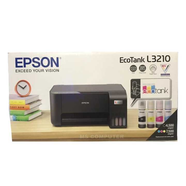 PRINTER EPSON L3210 (PRINT+COPY+SCAN) Original Garansi Resmi | Lazada ...
