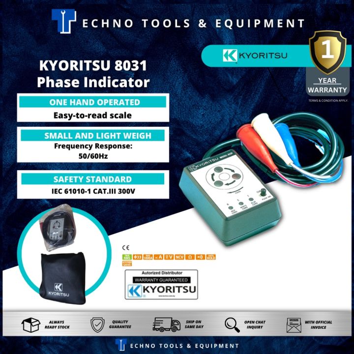 Kyoritsu 8031 Phase Indicator | Lazada