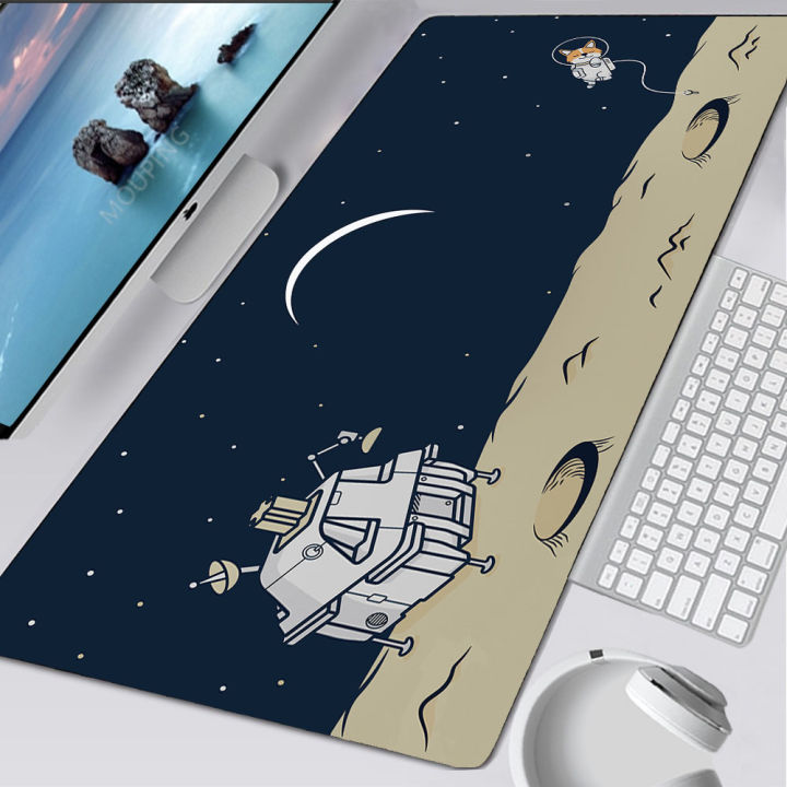 Gmk Earth Tones Space Dogs Mouse Pad Company Anime Mouse Mats Gamer ...