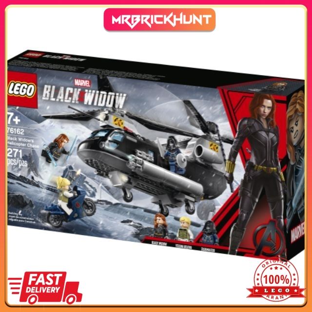 [MrBrickHunt] Lego 76162 Black Widow's Helicopter Chase | Lazada