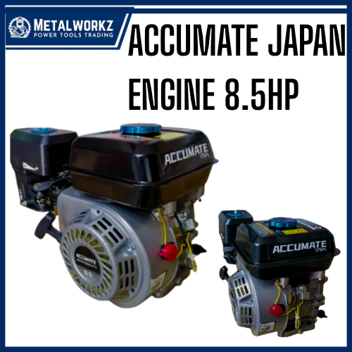 METALWORKZ || ACCUMATE JAPAN 8.5HP GASOLINE ENGINE FOR MIXER AND MOTOR ...